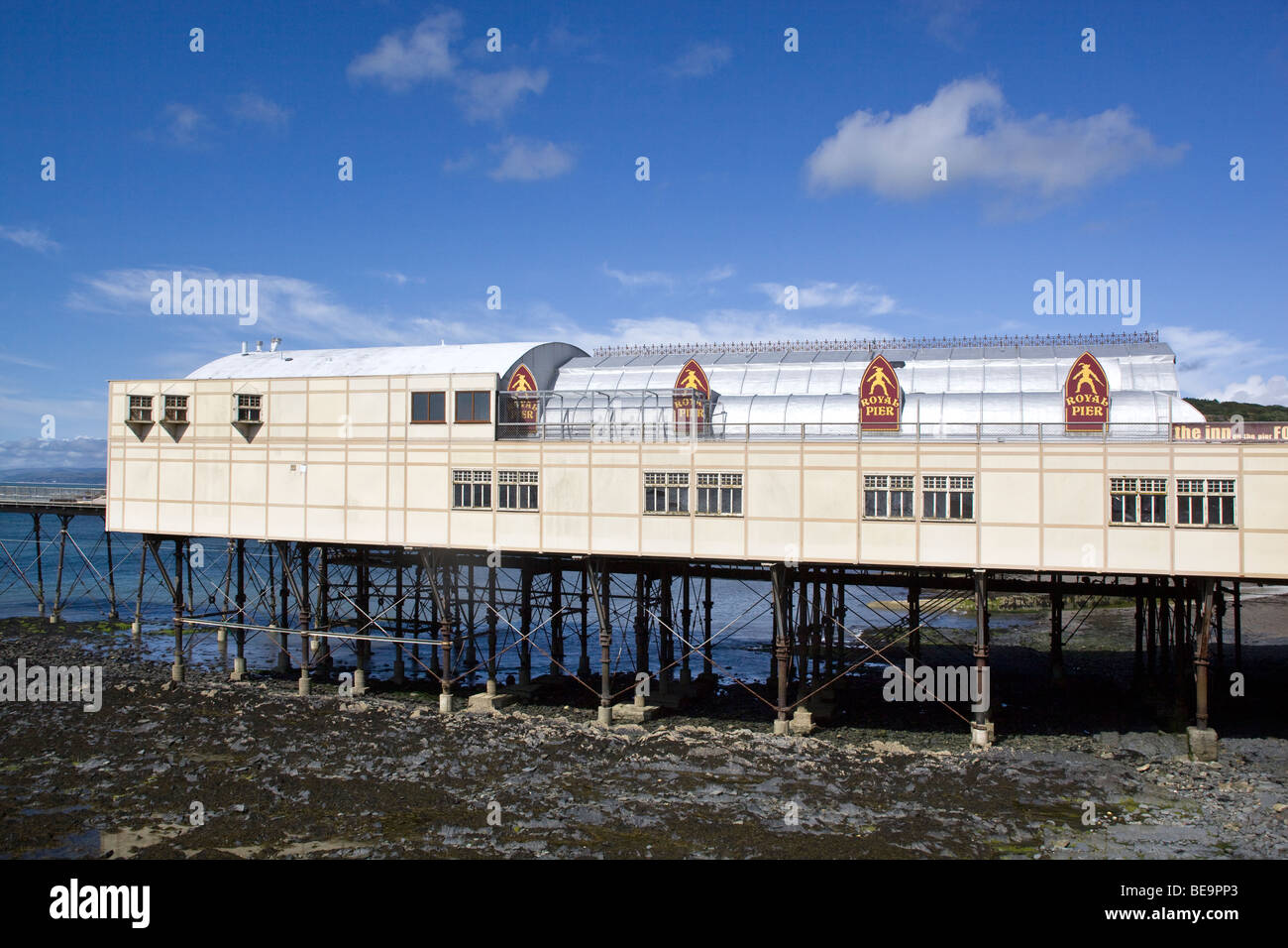 The Royal Pier Aberystwyth Ceredigion Wales Stock Photo - Alamy