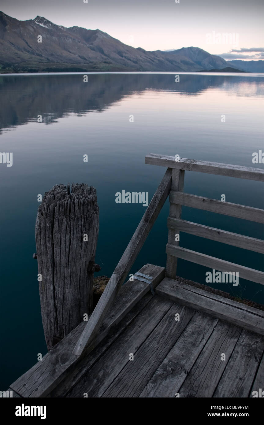 Kinloch Dock, Kinloch, Lake Wakitipu, Southern Otago, South Island, New ...