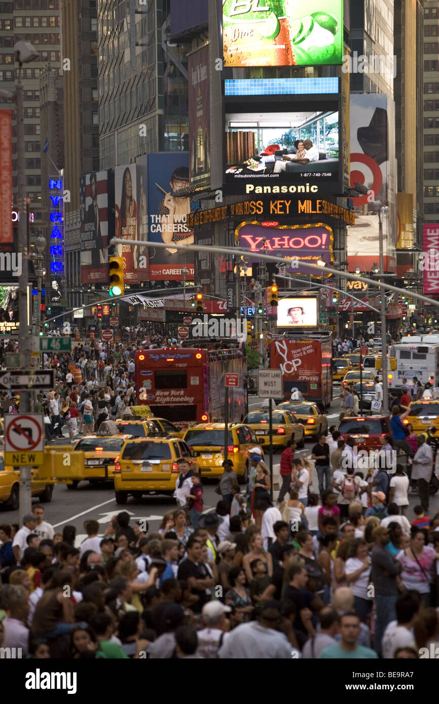 Crowded Ny Street
