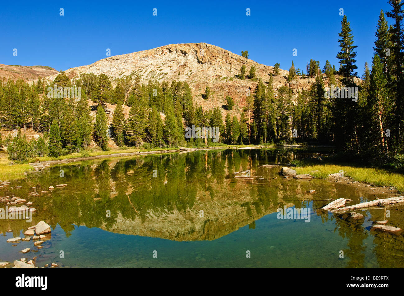 Mountain lake Yosemite National Park, California Stock Photo - Alamy