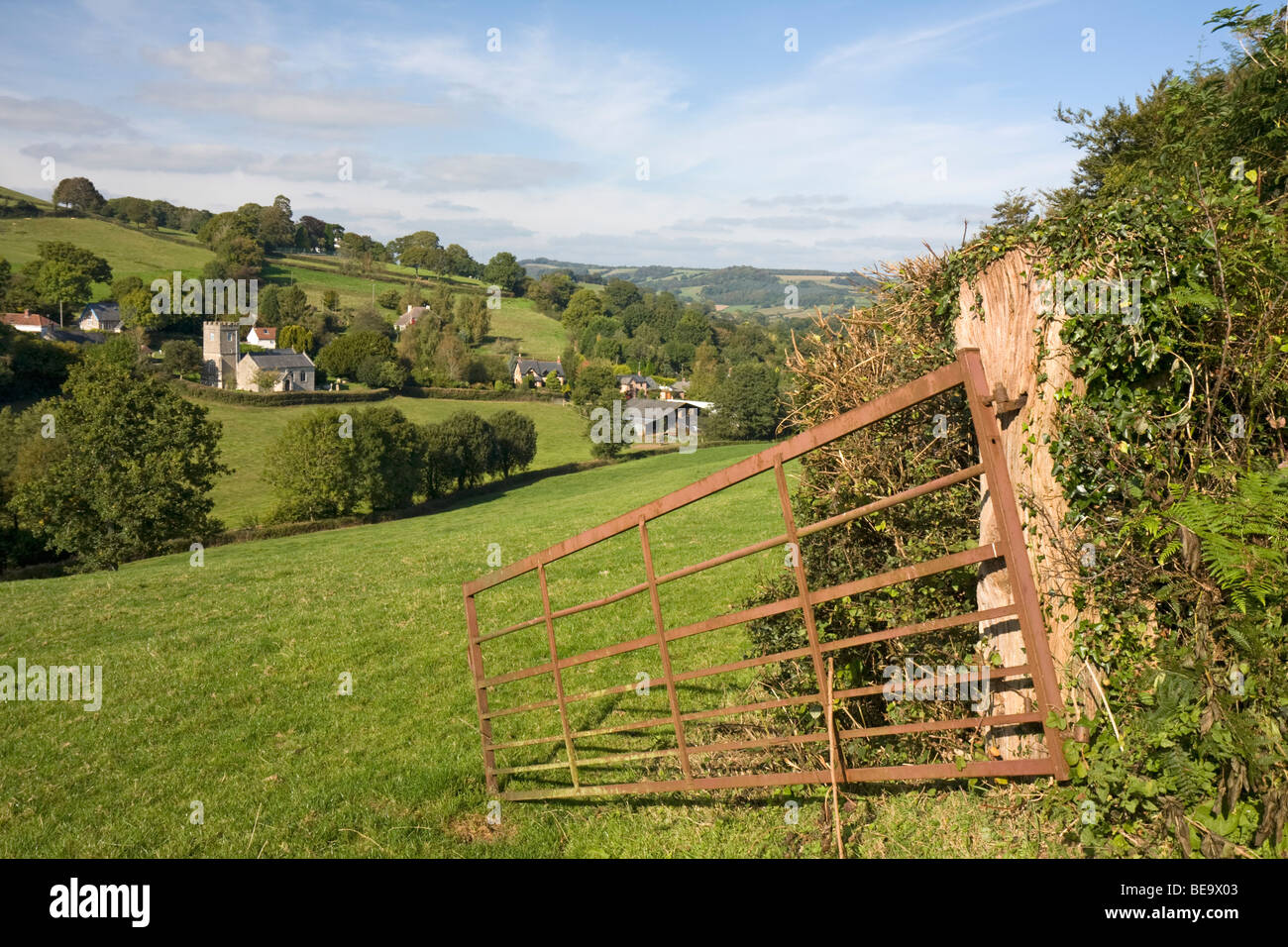 The village of Southleigh, east Devon Stock Photo - Alamy