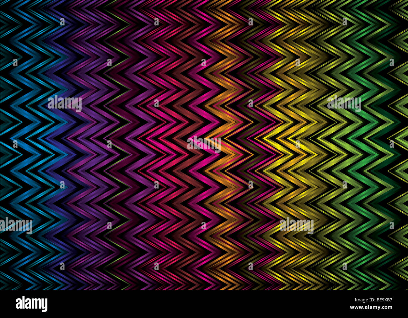 Rainbow Chevron Desktop Background