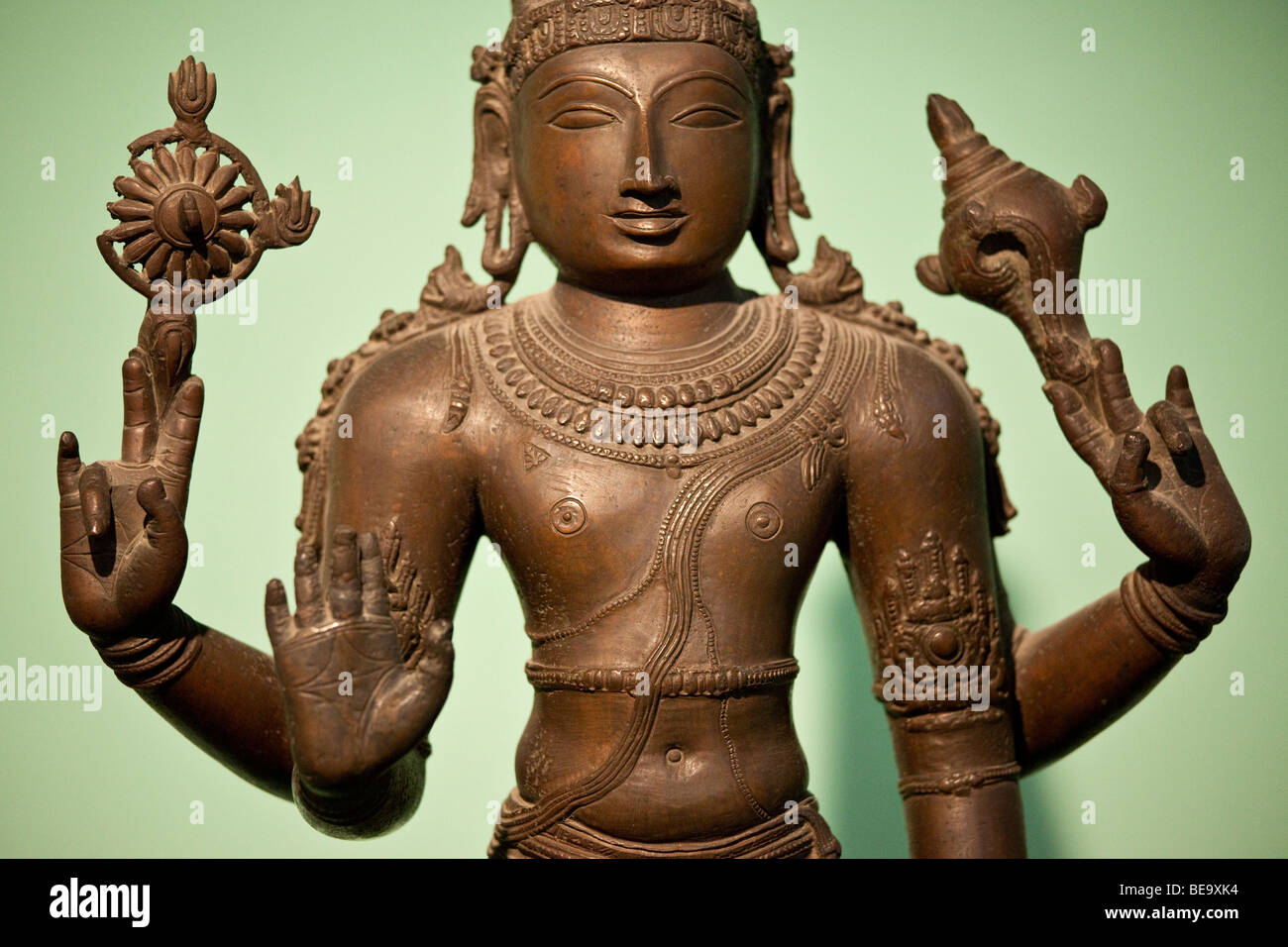 Vishnu Bronze Statue