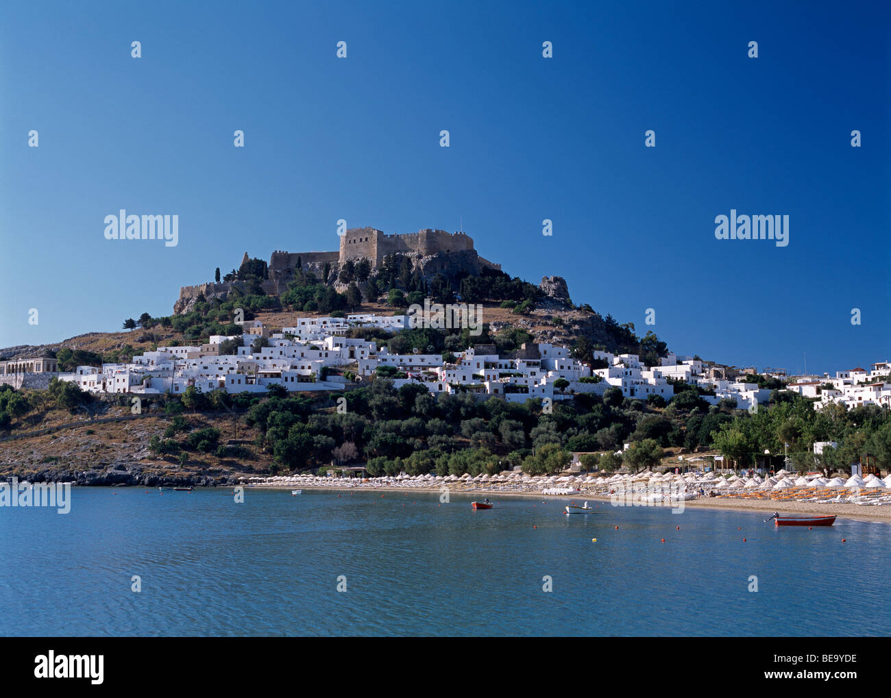 Acropolis lindos rhodes greece historical hi-res stock photography and ...
