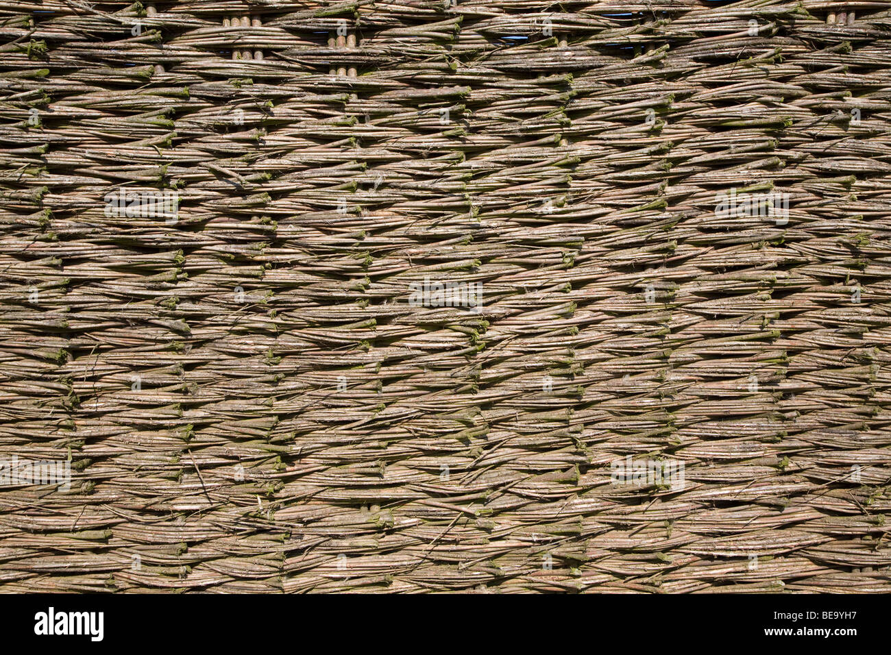 Woven fence hi-res stock photography and images - Alamy