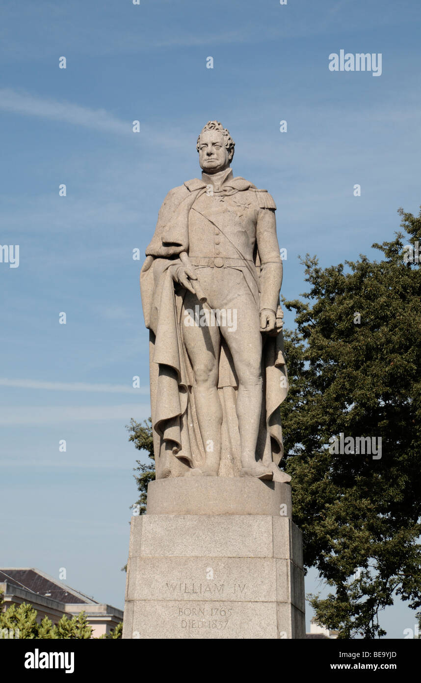Statue to King William IV, 'The Sailor King', in the grounds of Queen's ...