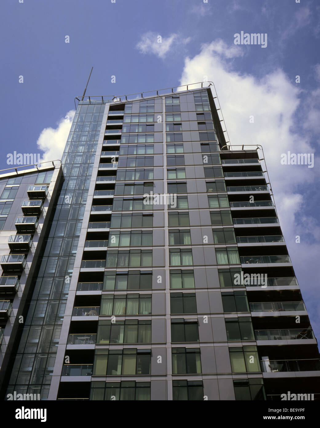 Modern apartment block Peter Street Manchester England Stock Photo - Alamy