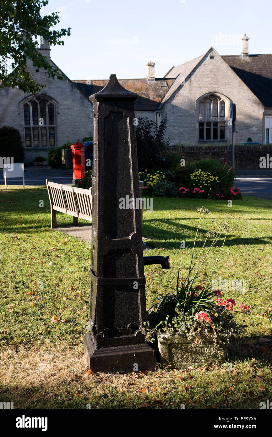 A Village pump in Tetbury Gloucestershire England UK Stock Photo - Alamy
