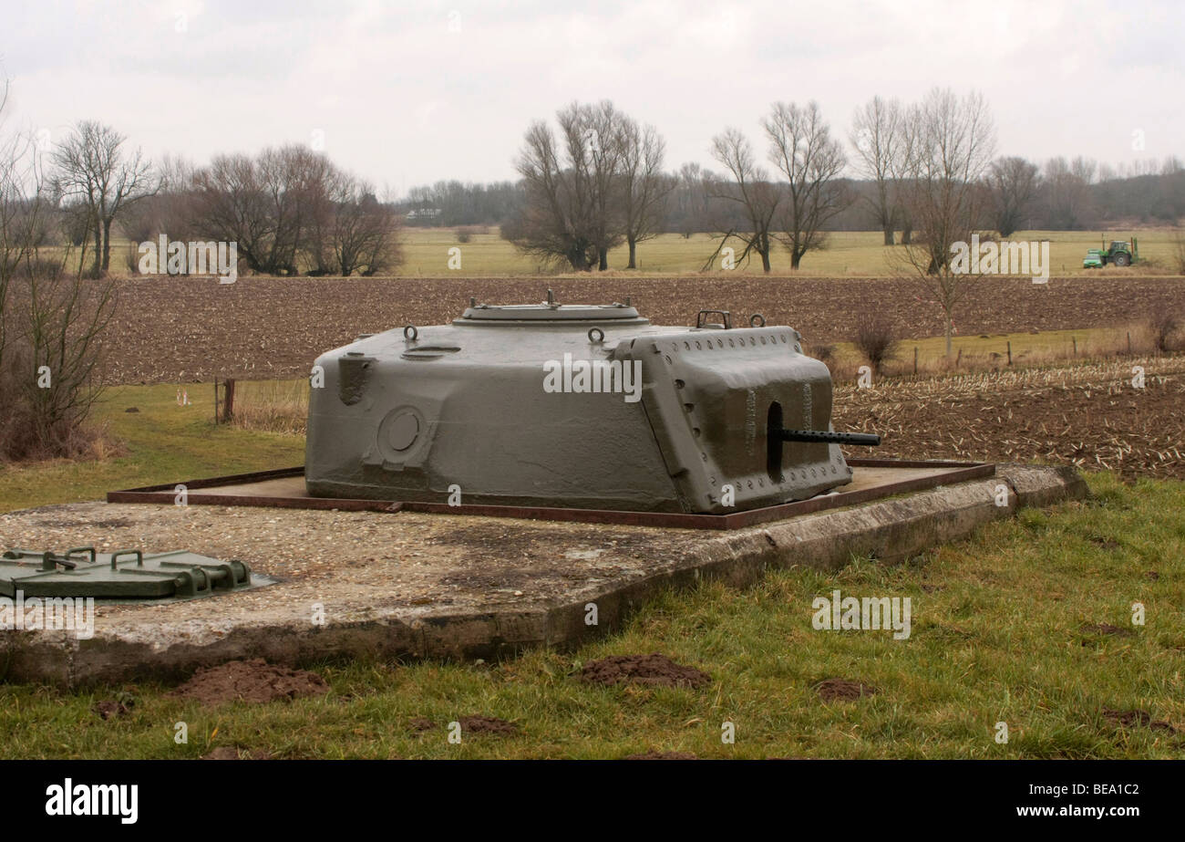 Old military defence line in the middle of nature Stock Photo - Alamy