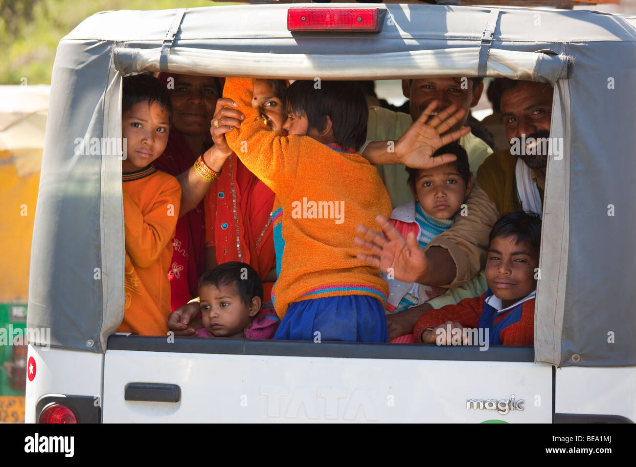 Crowded vehicle hi-res stock photography and images - Alamy