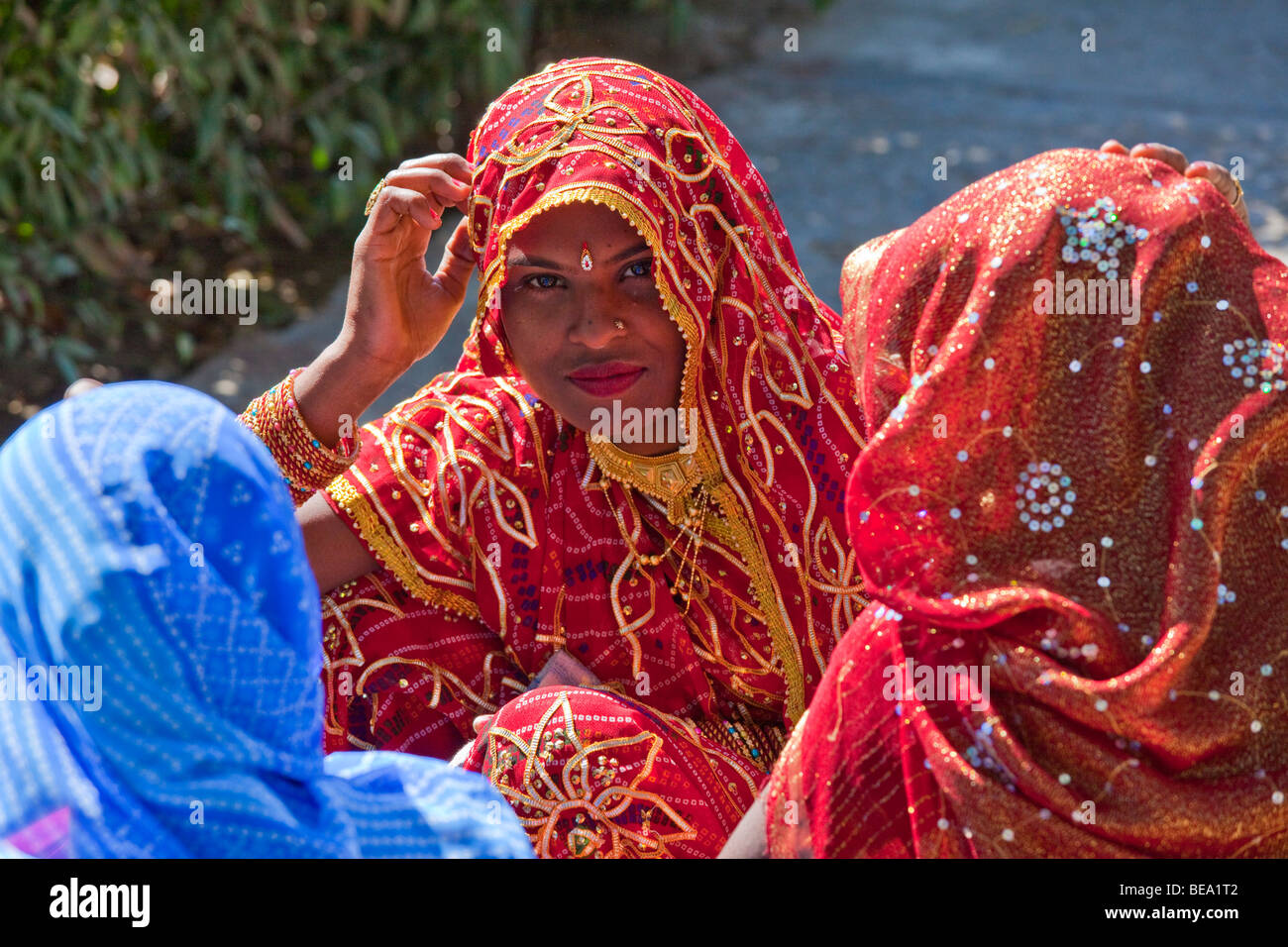 Rajput women in Jaipur India Stock Photo - Alamy