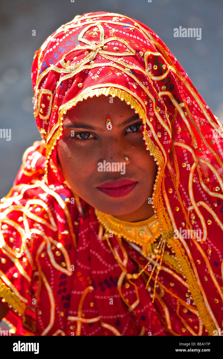 Rajput woman in Jaipur India Stock Photo - Alamy