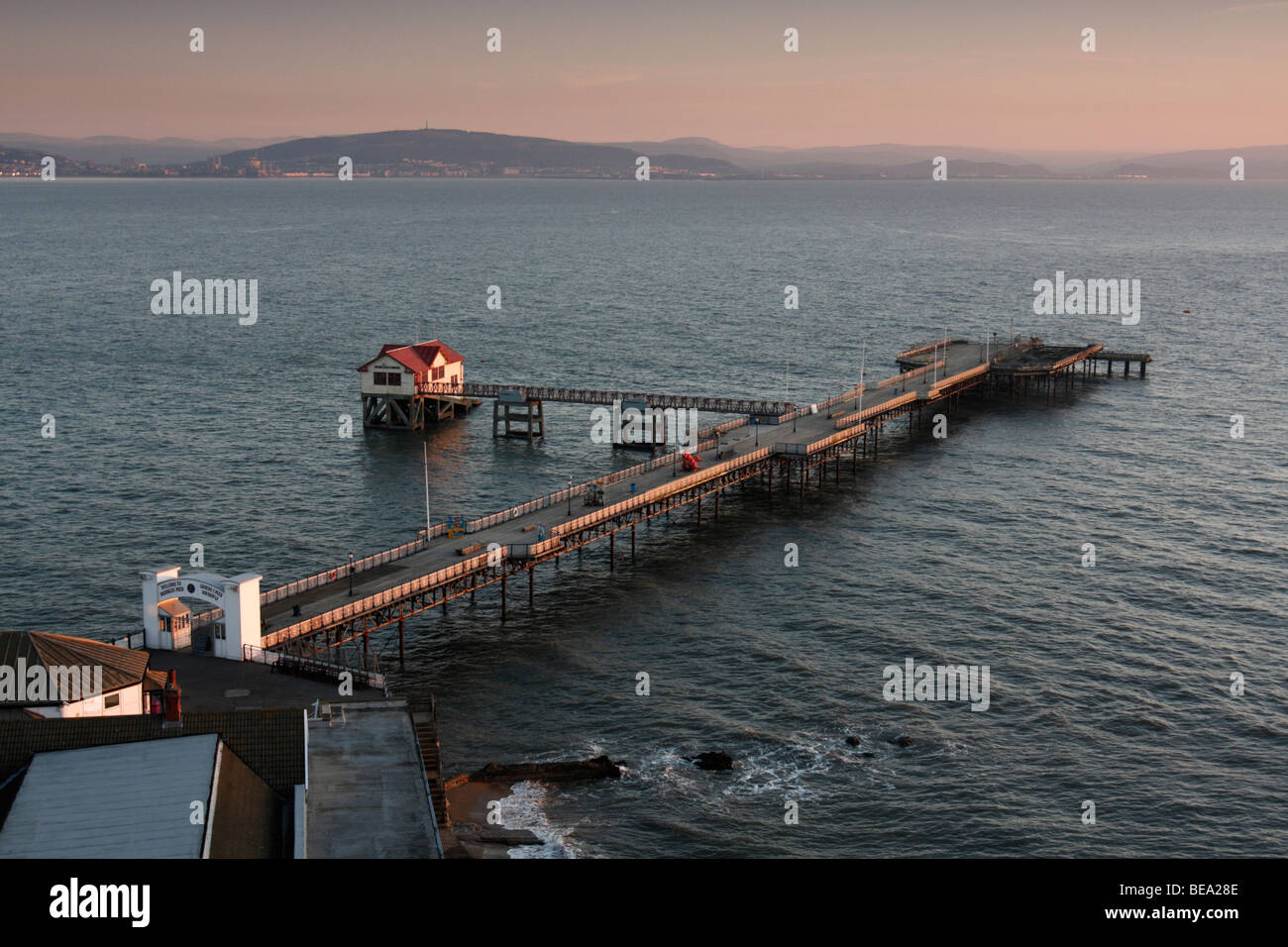 Mumbles pier swansea south wales hi-res stock photography and images ...