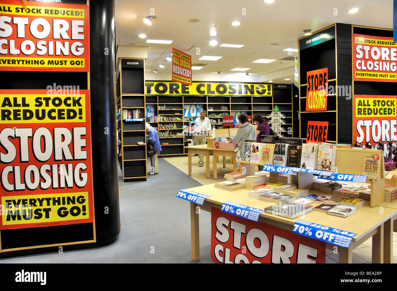 Book store closing sale, 2 Rivers Retail Park, Mustard Mill Rd, Staines ...