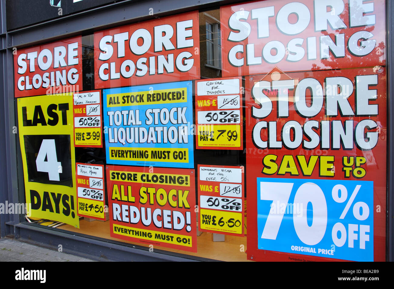 Book store closing sale, 2 Rivers Retail Pk, Mustard Mill Rd, Staines ...