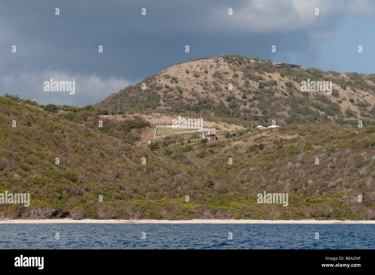 Horse Farm on Isla de Culebra, PR Stock Photo - Alamy