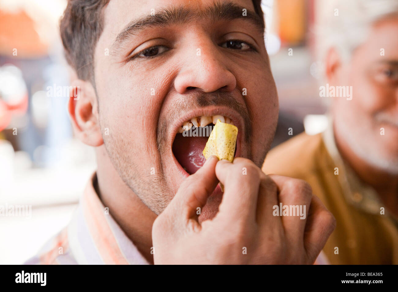 Paan in Varanasi India Stock Photo - Alamy