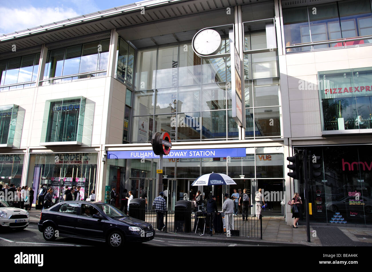 Fulham Broadway Underground Station, Fulham, London Borough of ...