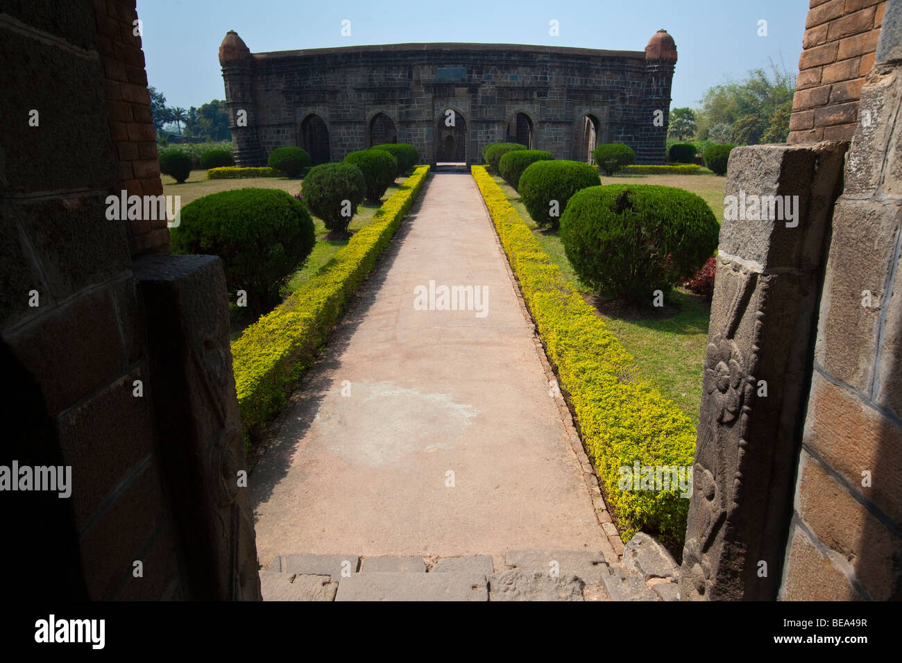 Qutub Shahi Mosque or Sona Masjid in Pandua near Malda India Stock ...