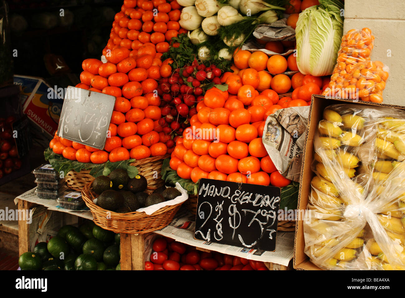 Spanish banana hi-res stock photography and images - Alamy