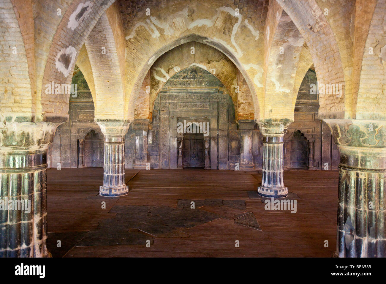 Adina Mosque or Jama Masjid in Gaur in Bengal State India Stock Photo - Alamy