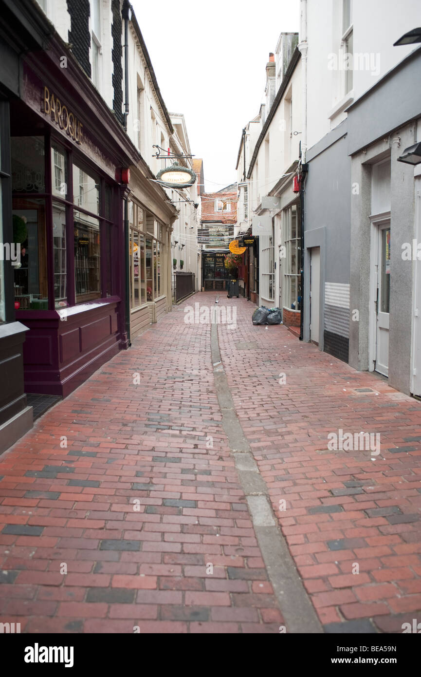 The Lanes in Brighton Stock Photo - Alamy