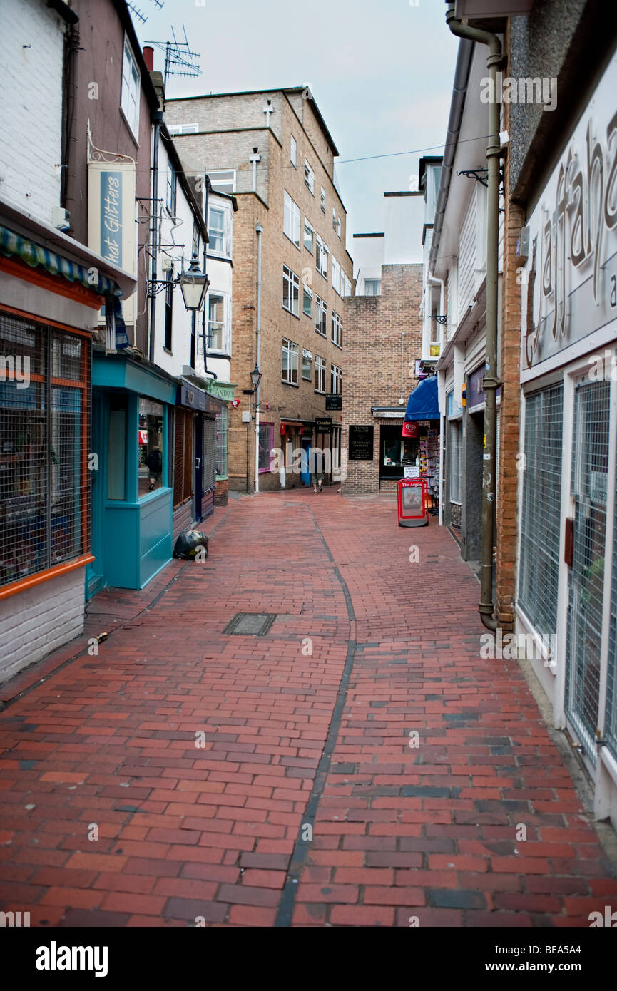 The Lanes in Brighton Stock Photo - Alamy
