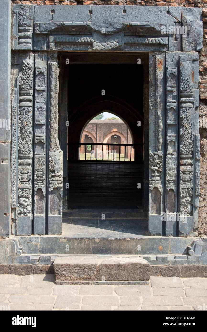 Adina Mosque or Jama Masjid in Gaur in Bengal State India Stock Photo ...