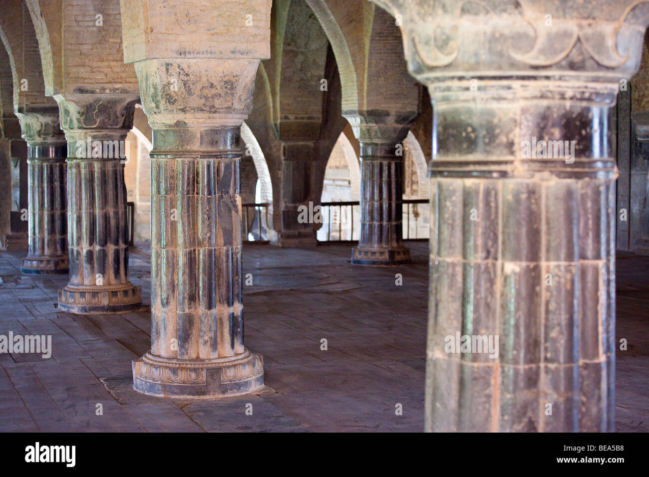 Adina Mosque or Jama Masjid in Gaur in Bengal State India Stock Photo ...
