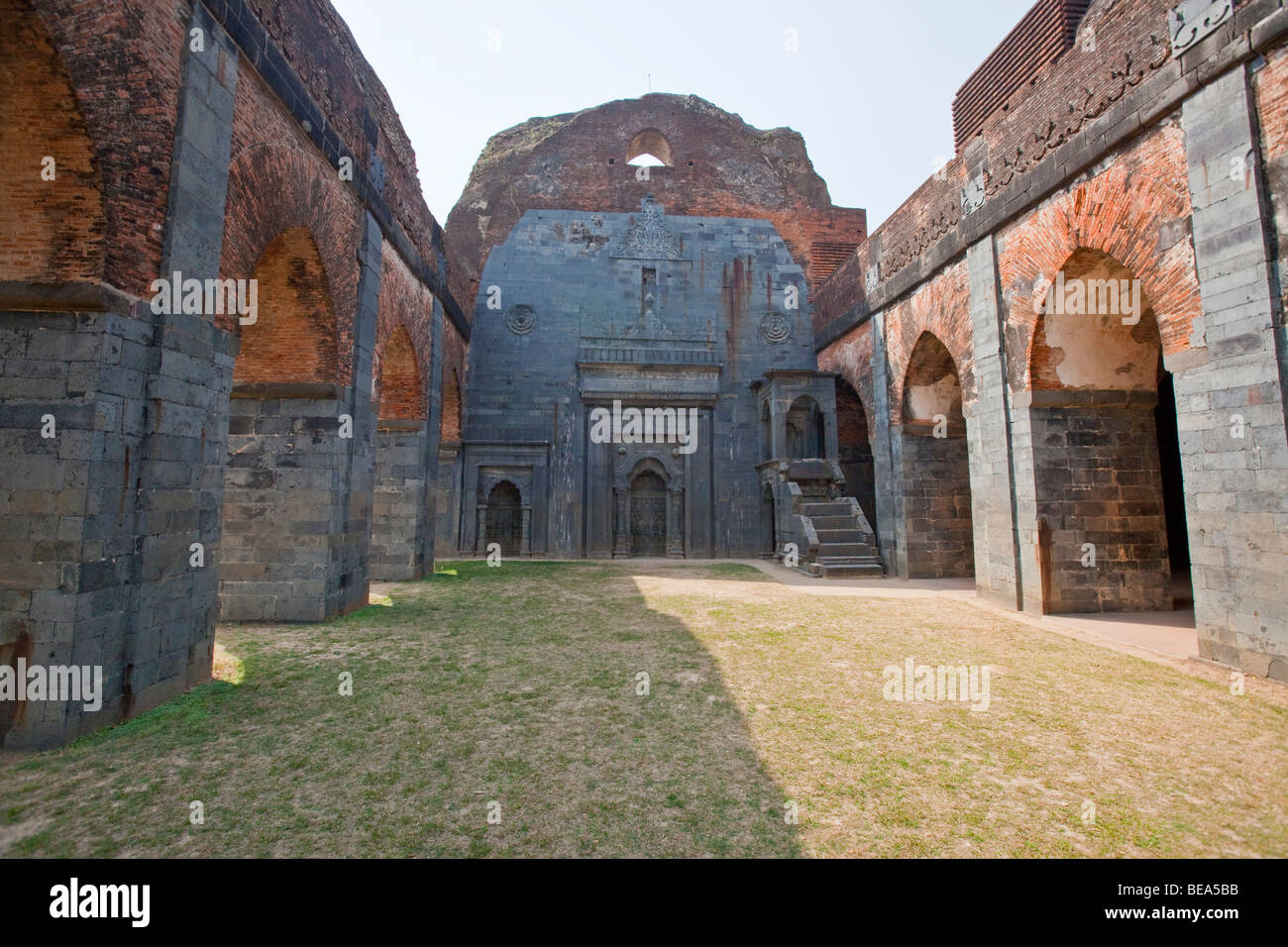 Adina Mosque or Jama Masjid in Gaur in Bengal State India Stock Photo ...