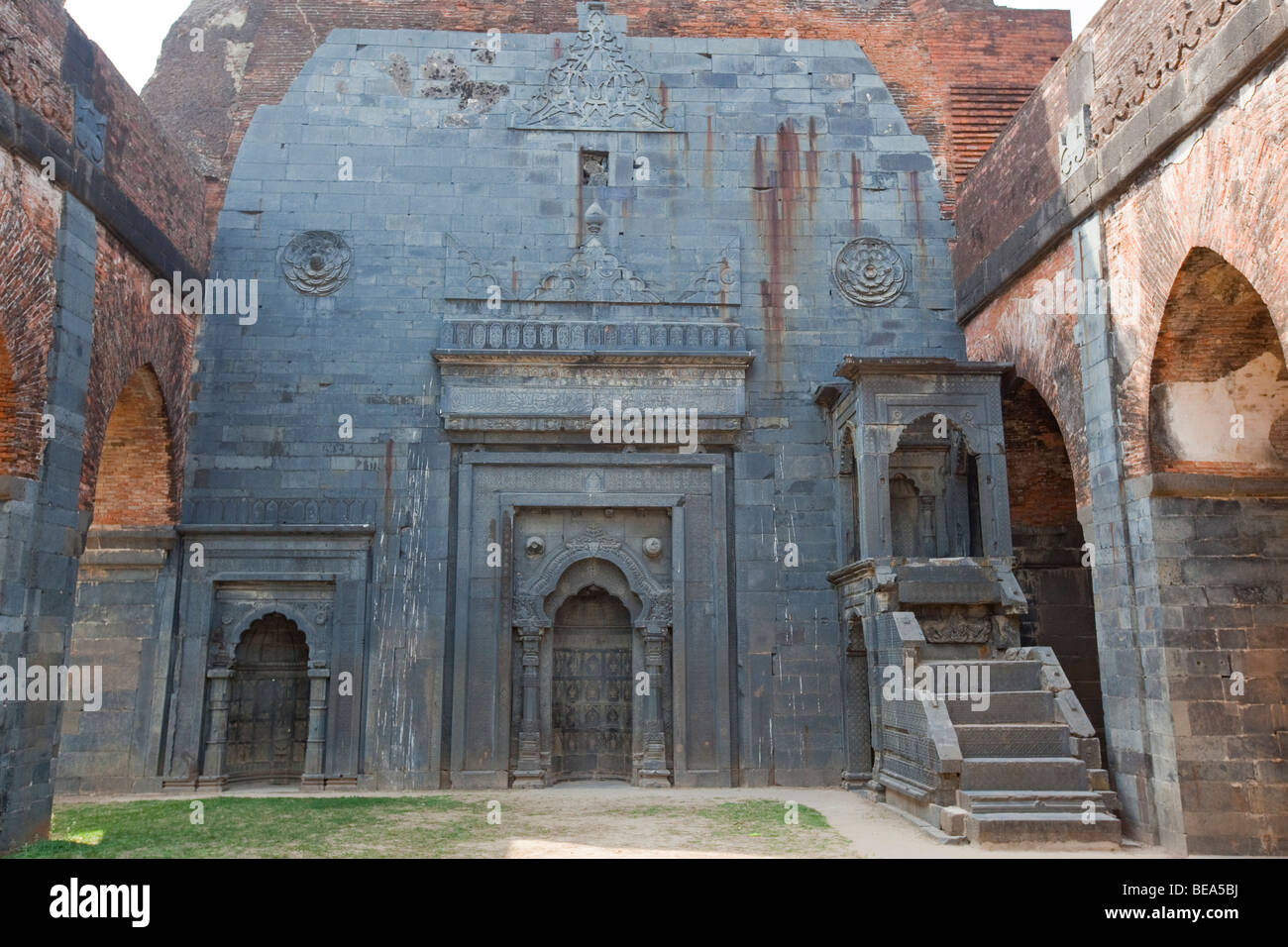 Adina Mosque or Jama Masjid in Gaur in Bengal State India Stock Photo ...