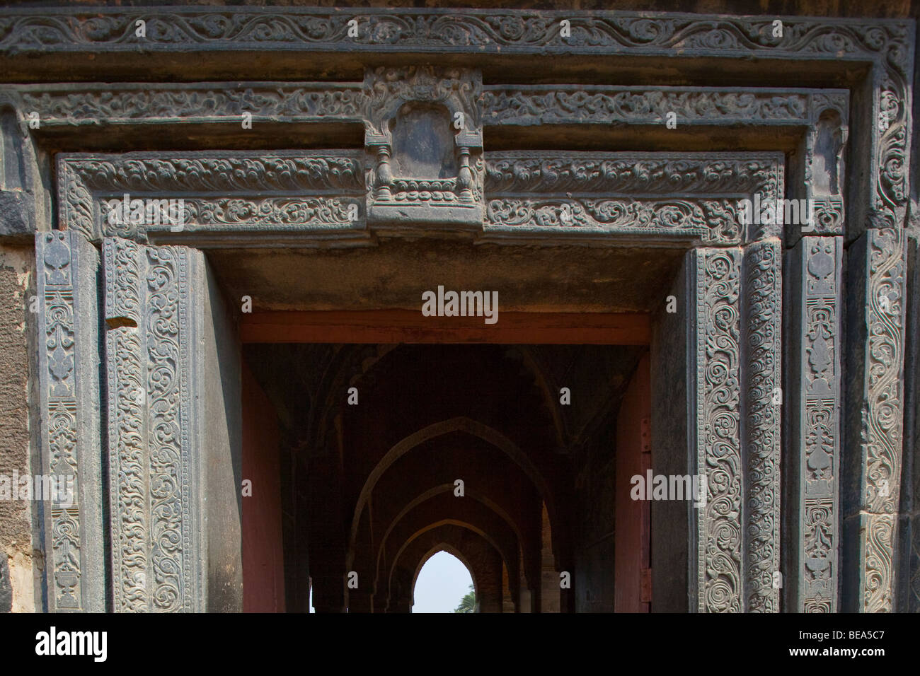 Adina Mosque or Jama Masjid in Gaur in Bengal State India Stock Photo ...