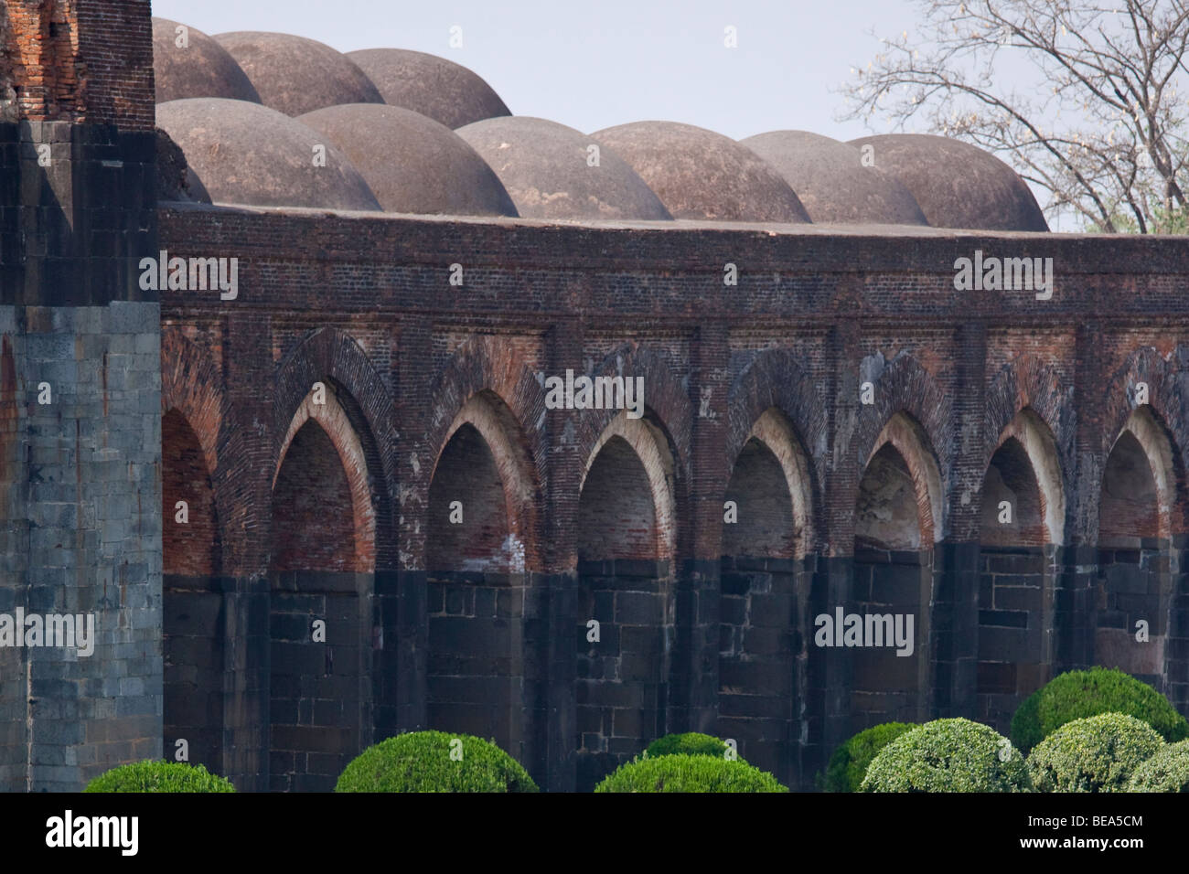 Adina Mosque or Jama Masjid in Gaur in Bengal State India Stock Photo ...