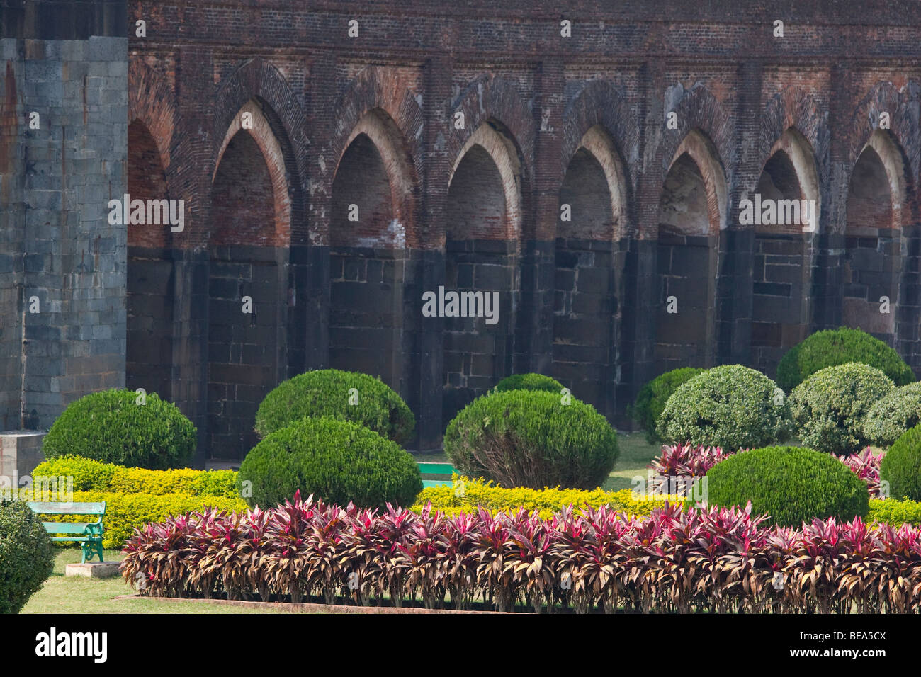 Adina Mosque or Jama Masjid in Gaur in Bengal State India Stock Photo ...