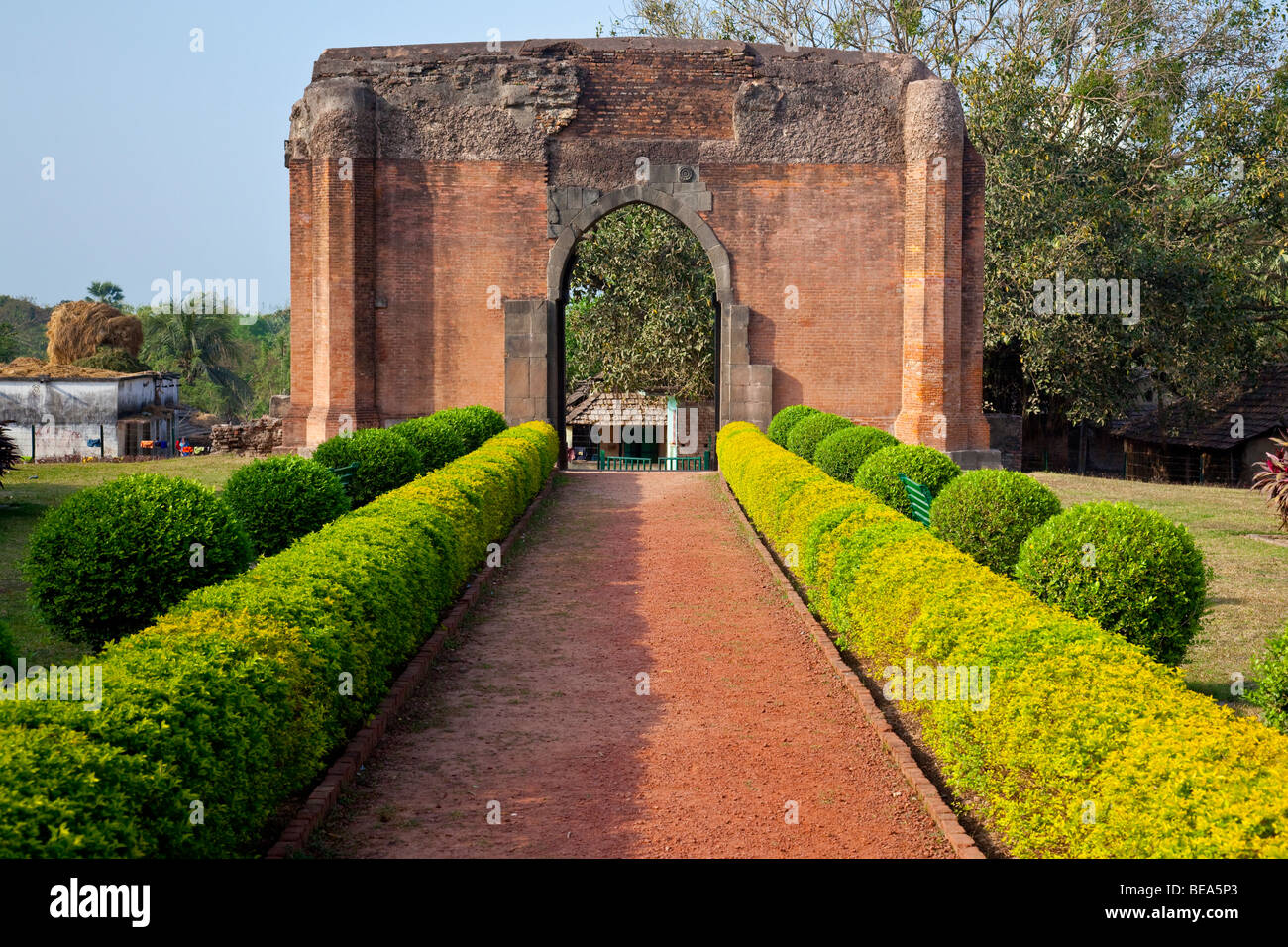 Baradwari Mosque or Barasona Masjid in Gour in Bengal Province India ...