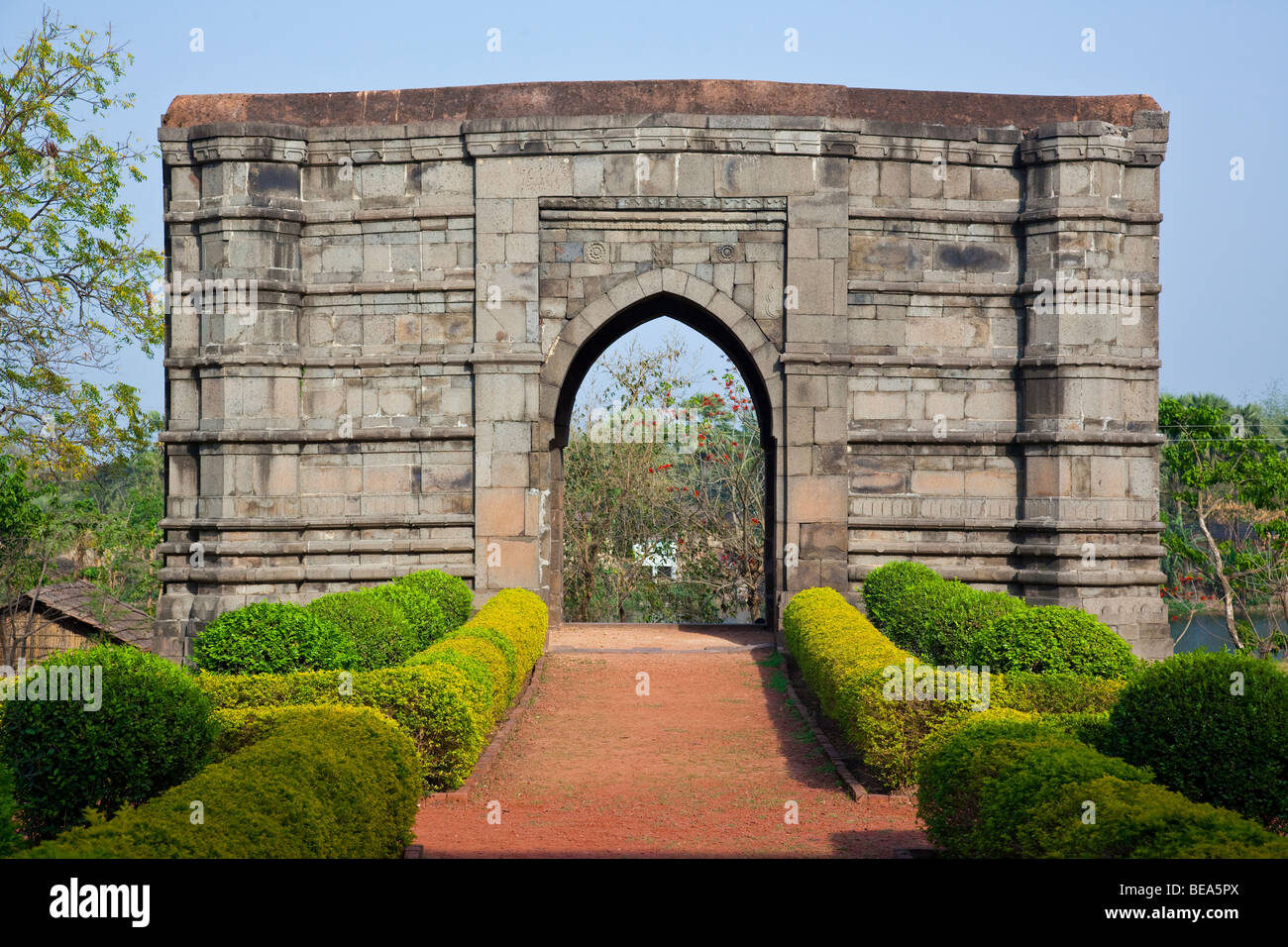 Baradwari Mosque or Barasona Masjid in Gour in Bengal Province India ...