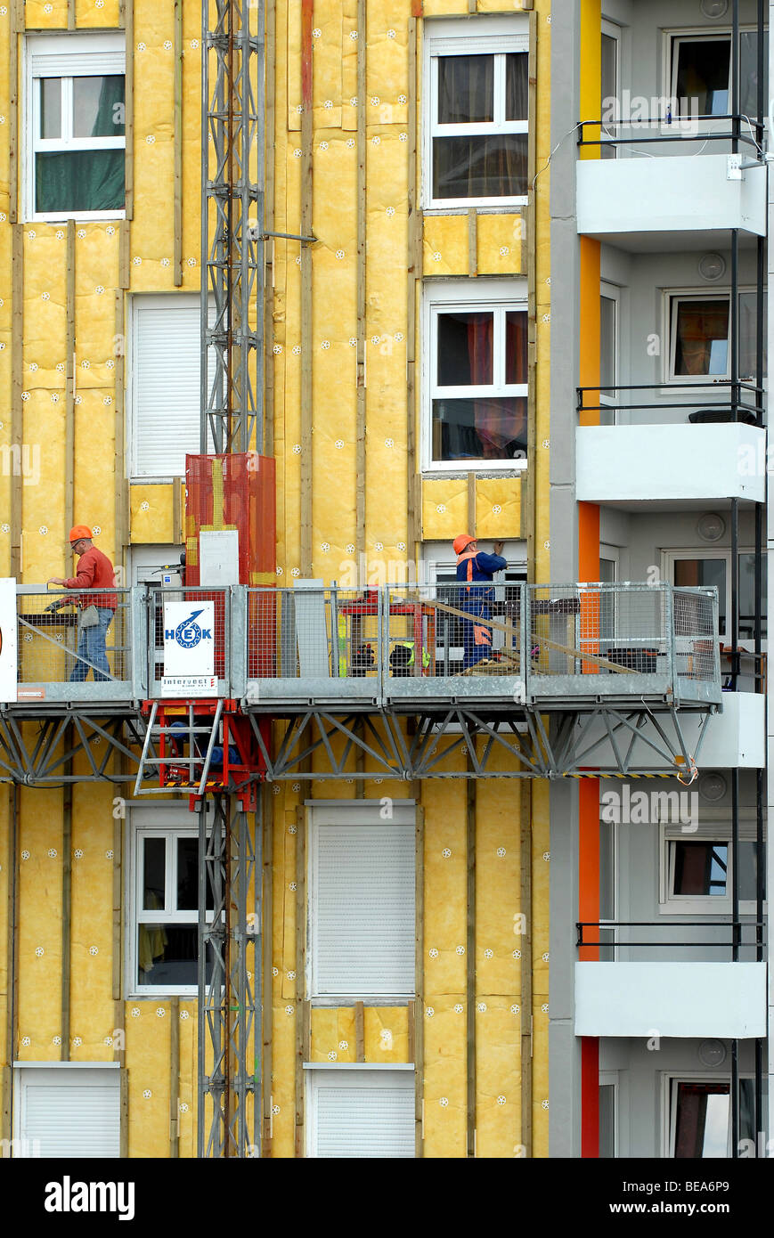 BTP (public buildings and work sector): Outer thermal inslation Stock ...