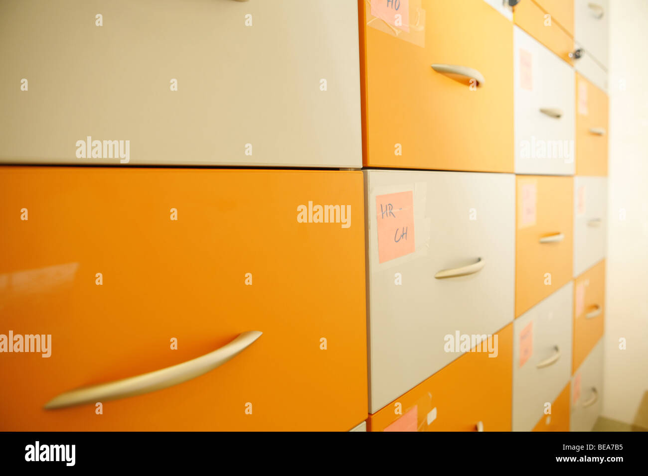 Patient´s card file register Stock Photo - Alamy