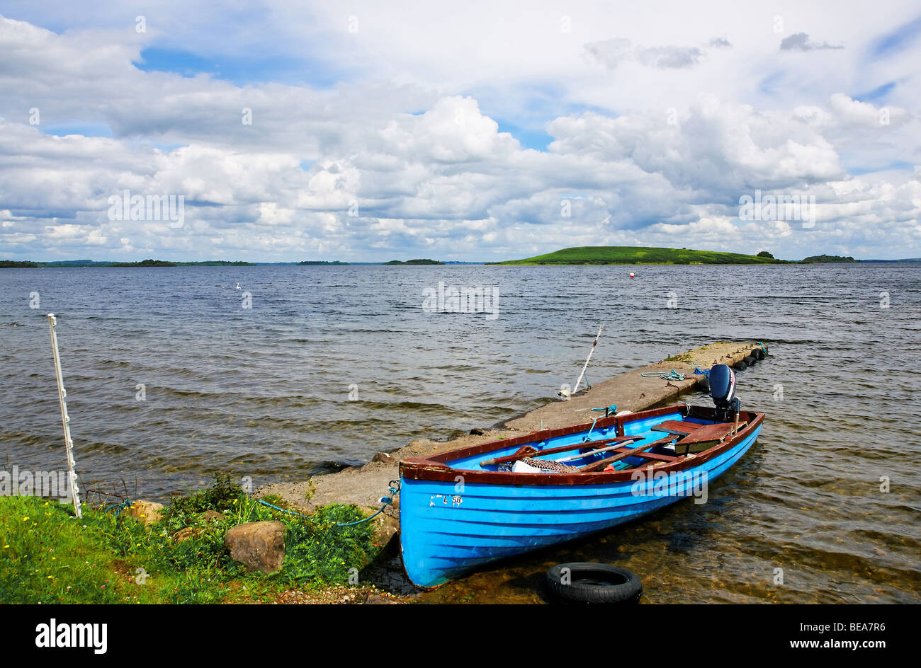 Ireland, Connemara: Lough Corrib lake Stock Photo - Alamy