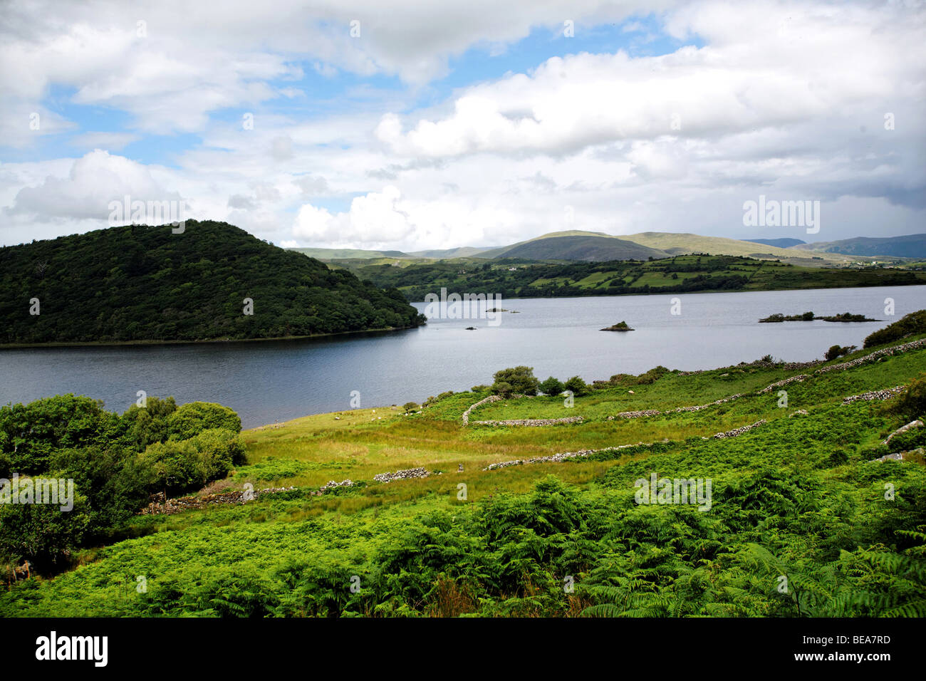 Ireland, Connemara: Lough Corrib lake Stock Photo - Alamy
