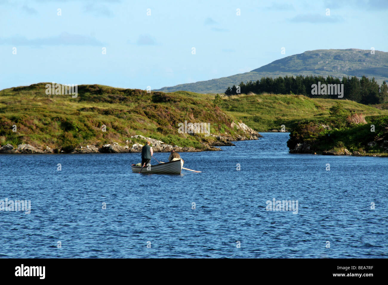 Ireland: Connemara Lake Stock Photo - Alamy