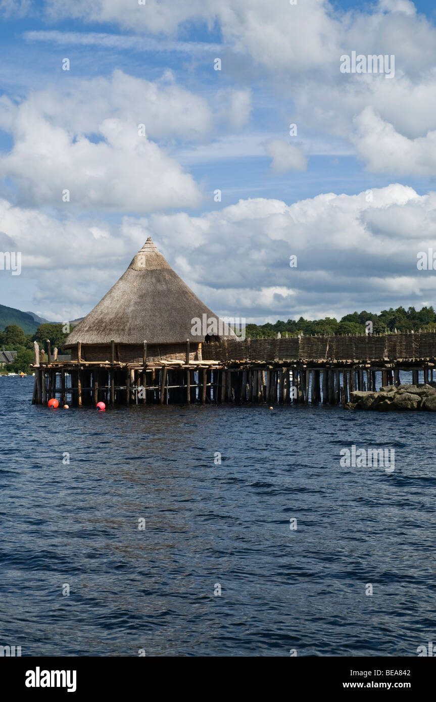 dh Scottish Crannog Centre LOCH TAY PERTHSHIRE SCOTLAND Crannogs wood ...