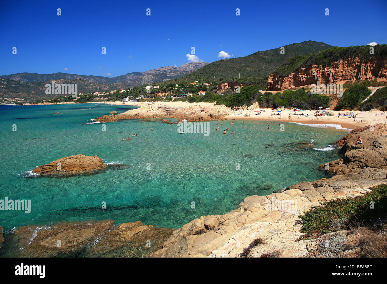 Sagone (2A): Beach Stock Photo - Alamy