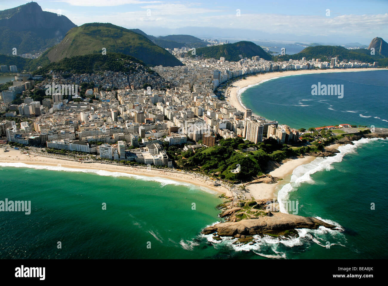Brazil, Rio de Janeiro: aerial view Stock Photo - Alamy