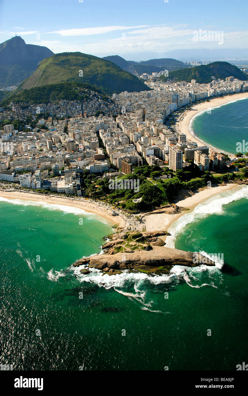 Brazil, Rio de Janeiro: aerial view Stock Photo - Alamy