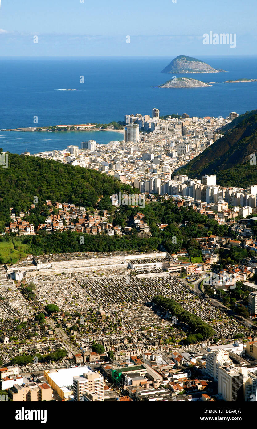 Brazil, Rio de Janeiro: aerial view Stock Photo - Alamy