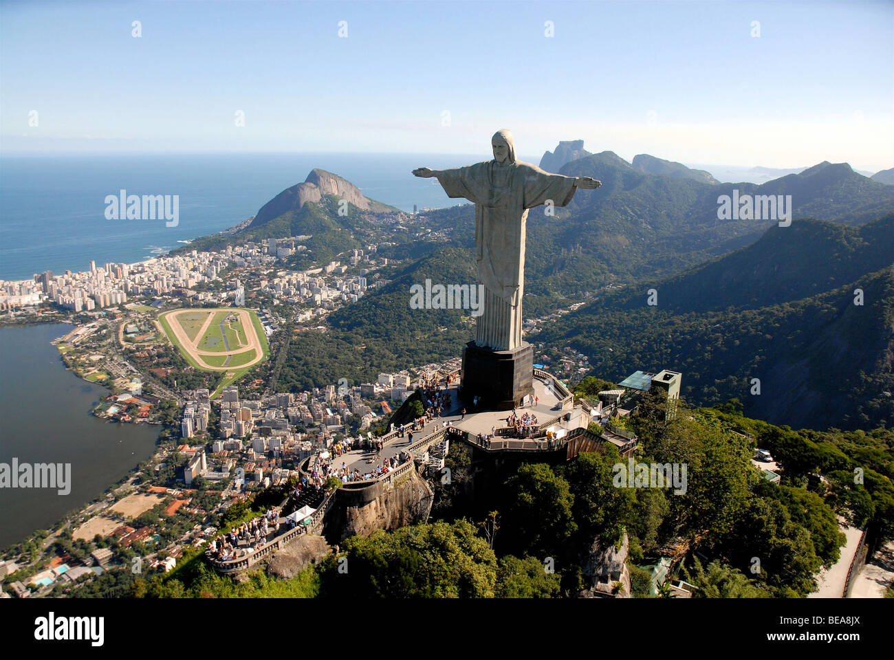 Brazil, Rio de Janeiro: aerial view Stock Photo - Alamy