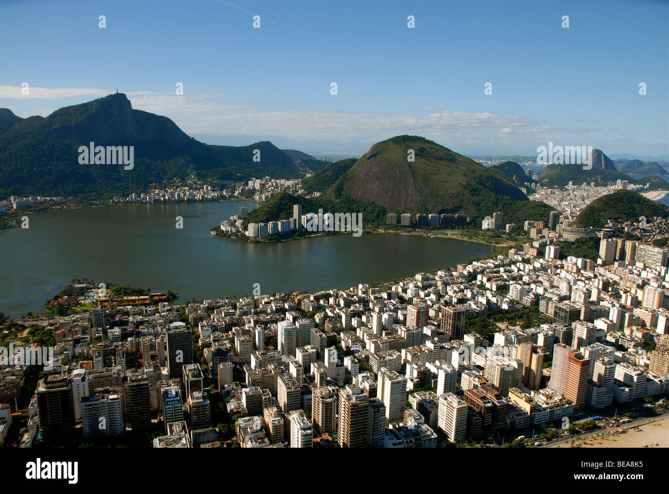 Brazil, Rio de Janeiro: aerial view Stock Photo - Alamy