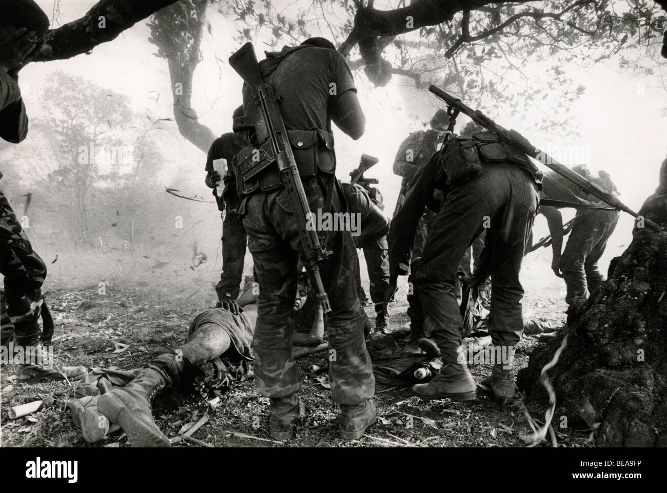 NORTHERN MORAZAN PROVINCE, EL SALVADOR, MARCH 1984: Cuscatlan Brigade ...