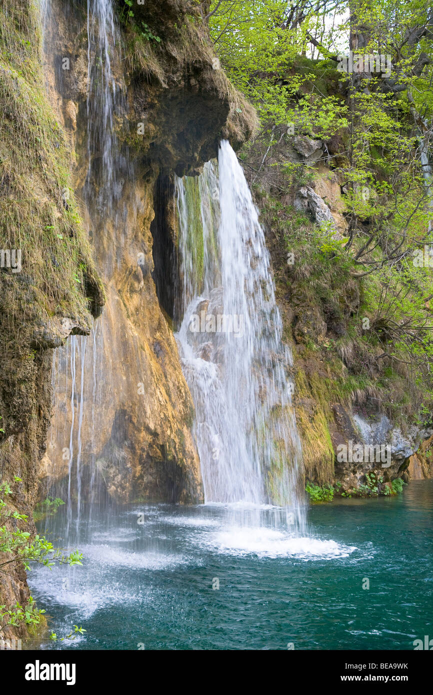 Waterfall in Plitvice Lakes National Park, Croatia Stock Photo - Alamy